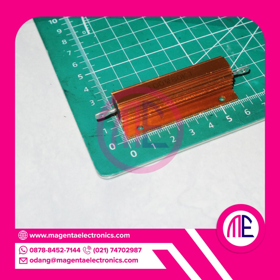 Resistor Wirewound 100W 80K Ohm - Magenta Electronics