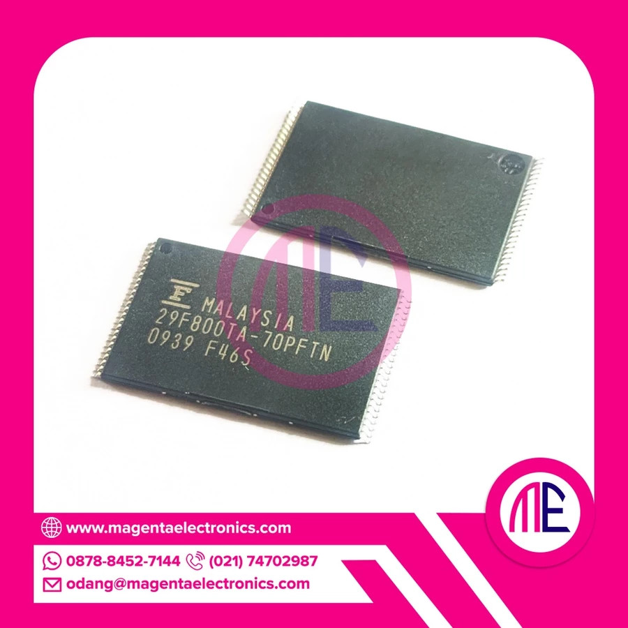 29F800TA-70PFtn Tsop-48 - Komponen Elektronik - Magenta Electronics